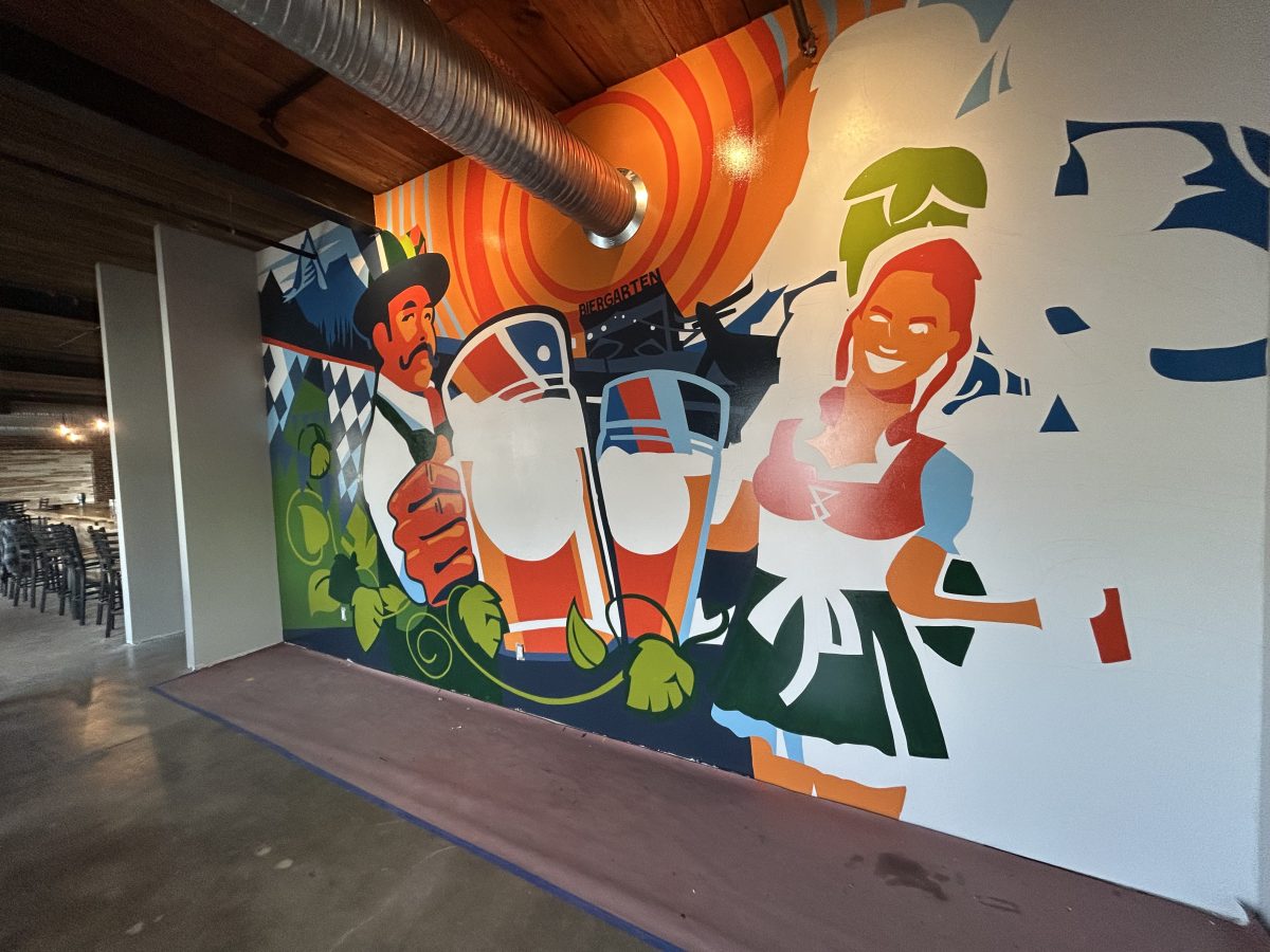 Bull Falls Mural - Bull Falls Brewing Co.